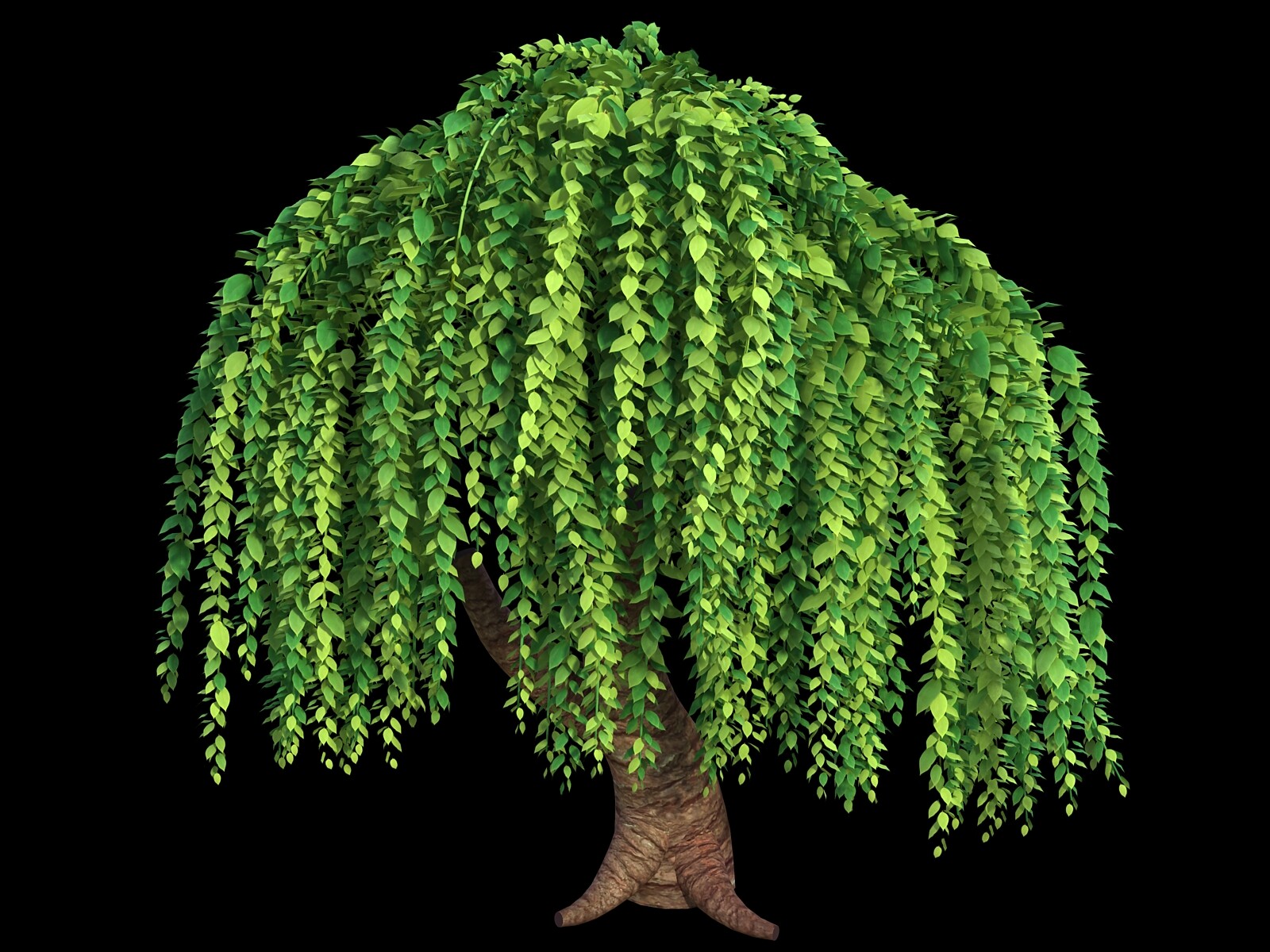 ArtStation - 100 acres of forest - willow 15 | Game Assets