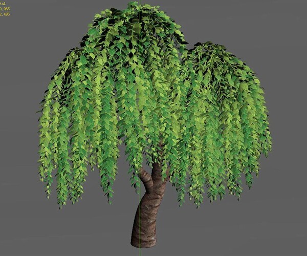 ArtStation - 100 acres of forest - willow 21 | Game Assets