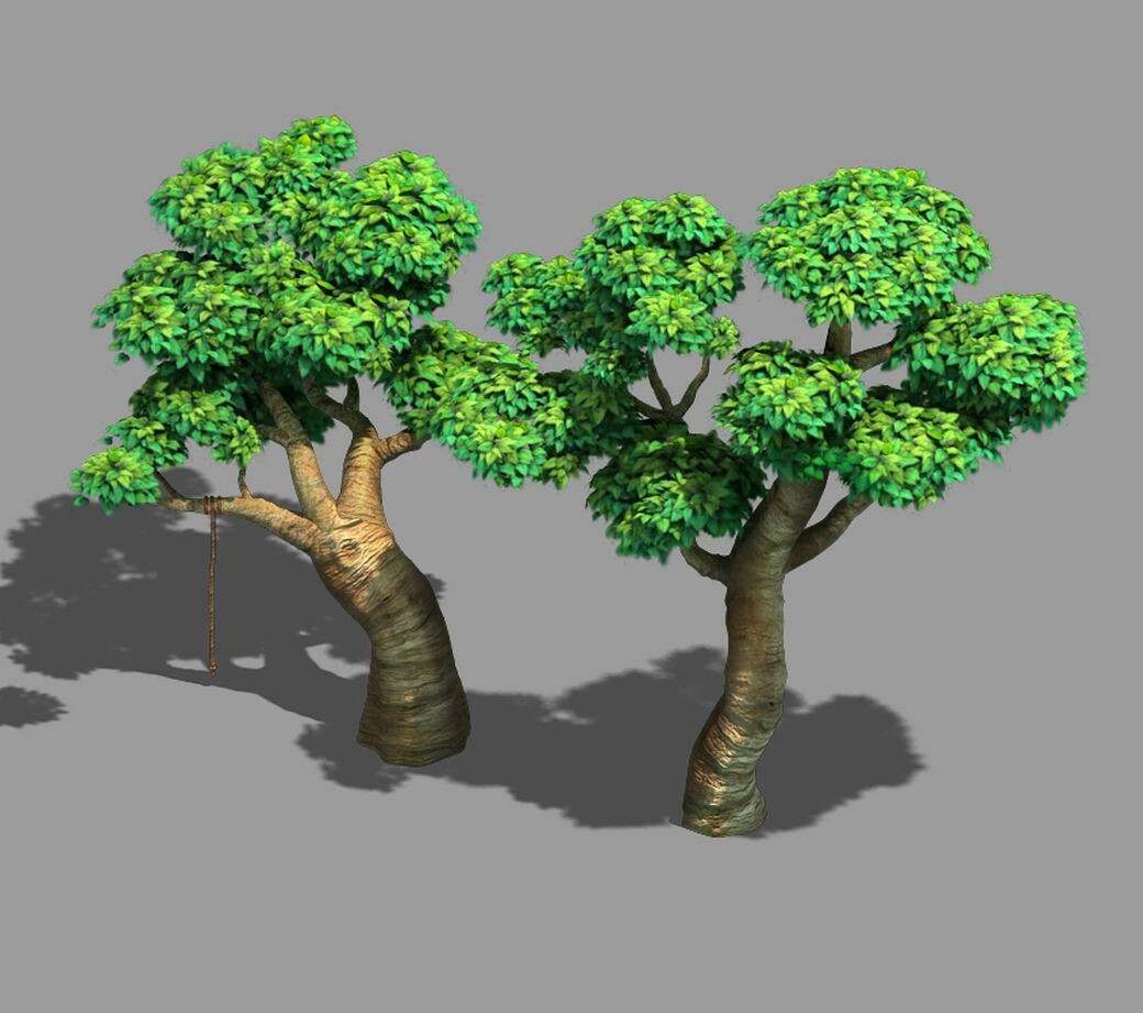 ArtStation - Acre Trees - Trees 03 | Game Assets