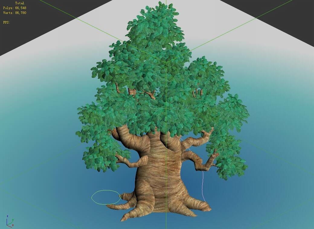 ArtStation - Acres of forest - tree 05 | Game Assets