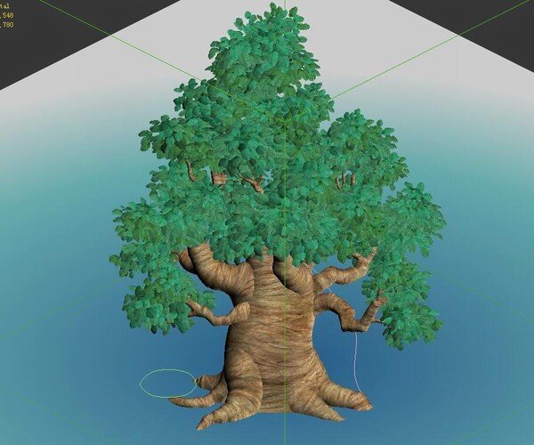 ArtStation - Acres of forest - tree 05 | Game Assets