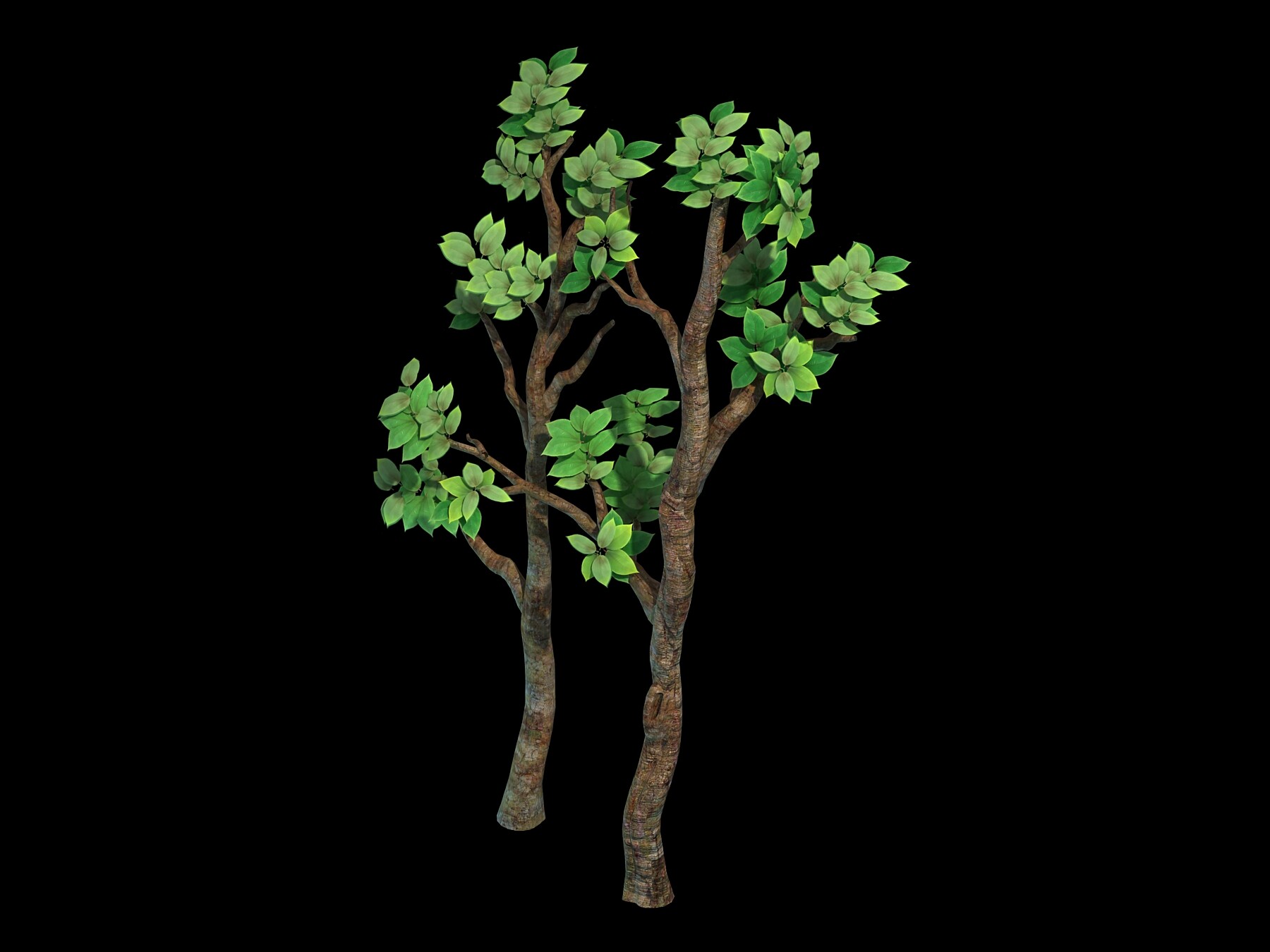 ArtStation - 100 acres of forest - small tree 05 | Game Assets