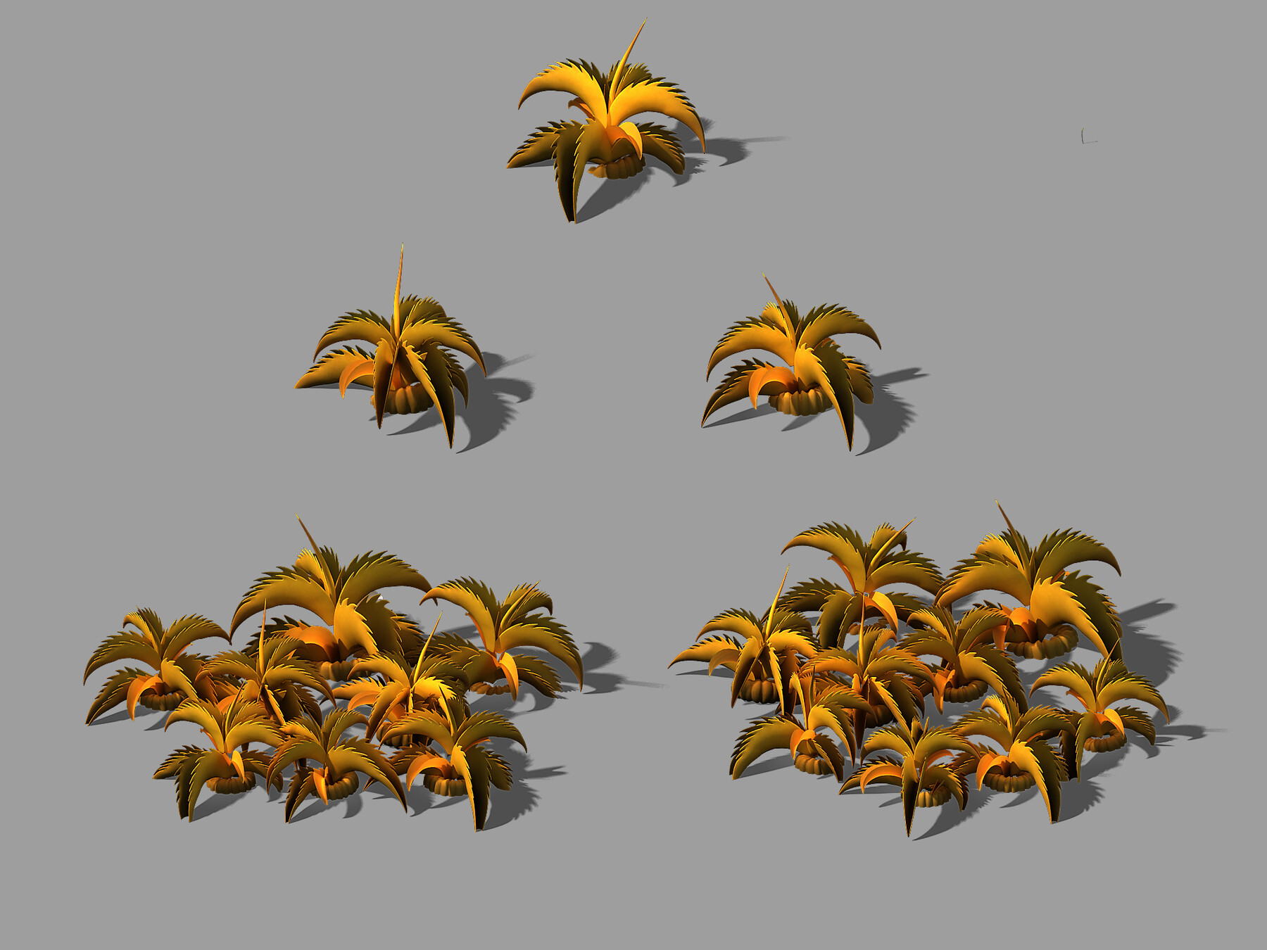 ArtStation - City - Barbed bush | Game Assets