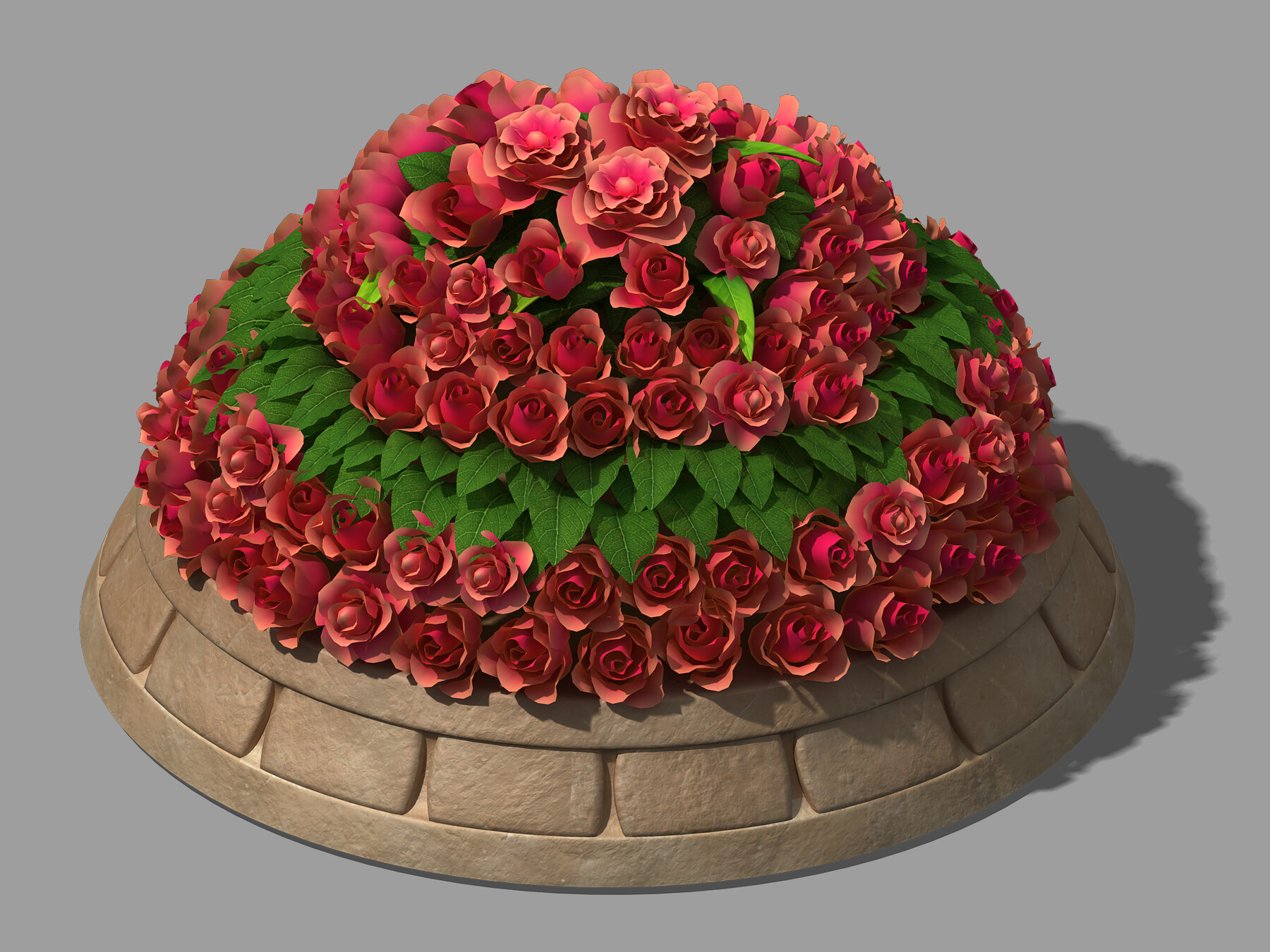 ArtStation - Urban Architecture - Flower Garden 21 | Game Assets