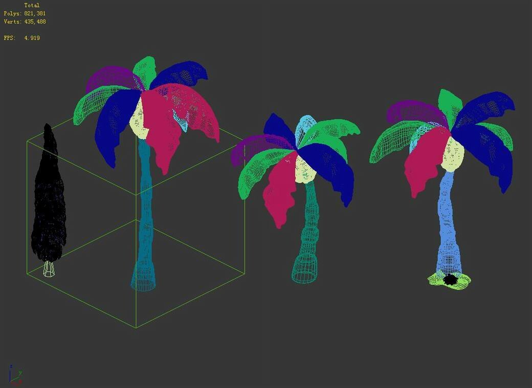 ArtStation - main city - tree combination 03 | Game Assets