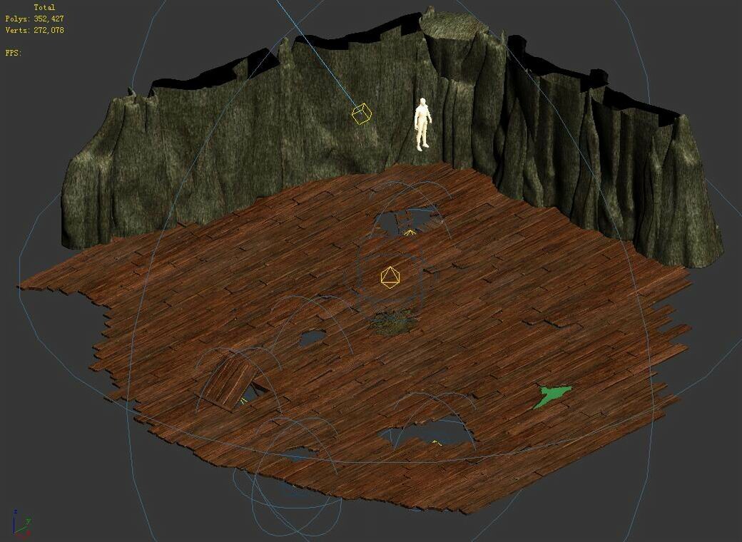 ArtStation - Fernnor Tree Cave - Floor 02 | Game Assets
