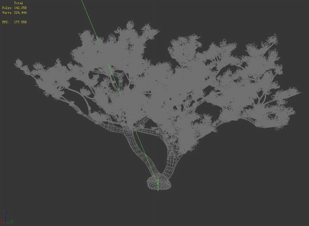 ArtStation - Red Plant - Tree 03 | Game Assets
