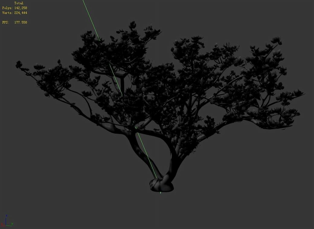 ArtStation - Red Plant - Tree 03 | Game Assets