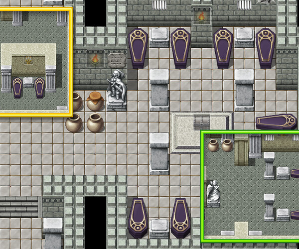 ArtStation - DUNGEONS (RPG MAKER Map Presets) | Game Assets
