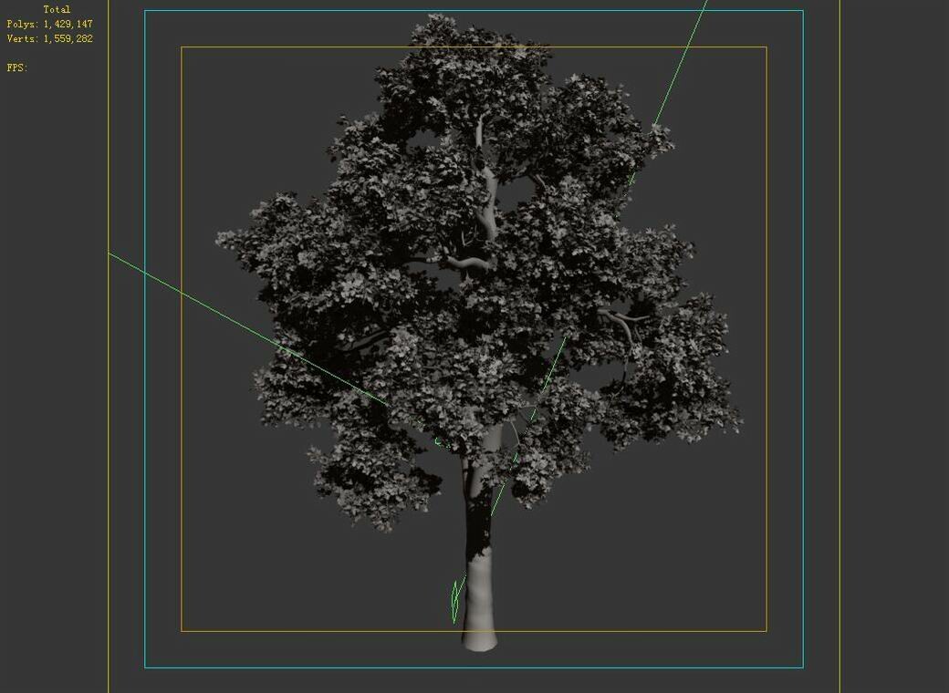 ArtStation - Forest - Wooden Maple Tree 78 | Game Assets