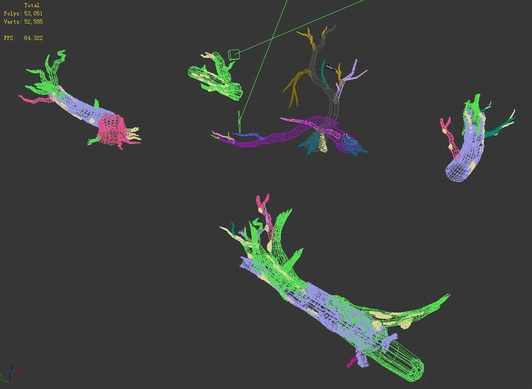 ArtStation - Forest - Deadwood 688 | Game Assets