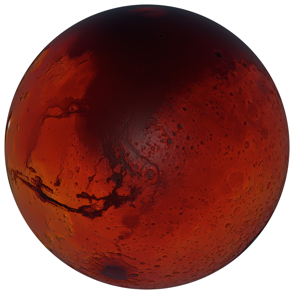 ArtStation - Mars 3D Globe 2 | Resources