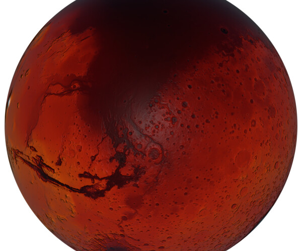 ArtStation - Mars 3D Globe 2 | Resources