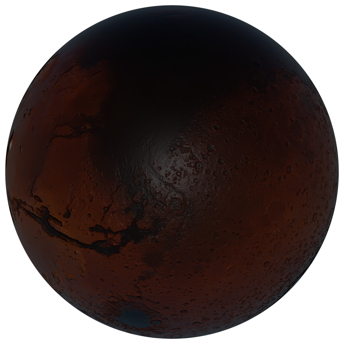 ArtStation - Mars 3D Globe 2 | Resources