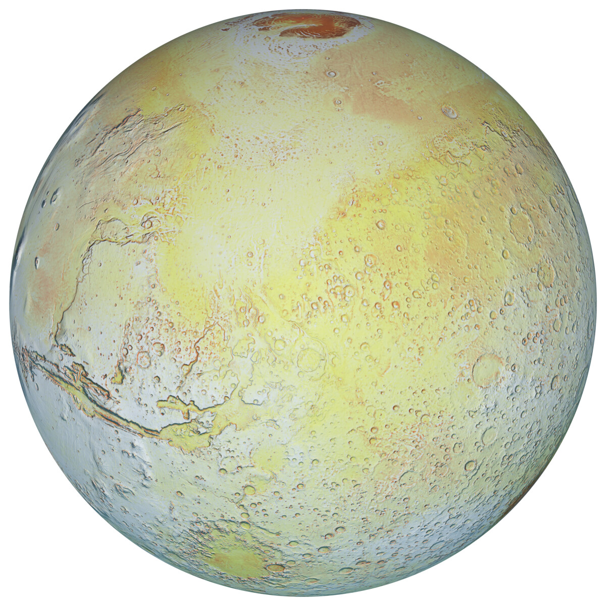 ArtStation - Mars 3D Globe 2 | Resources