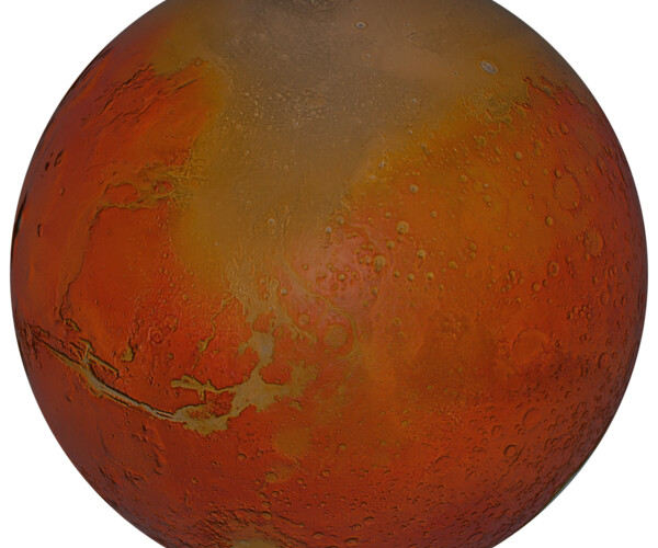 ArtStation - Mars 3D Globe 2 | Resources