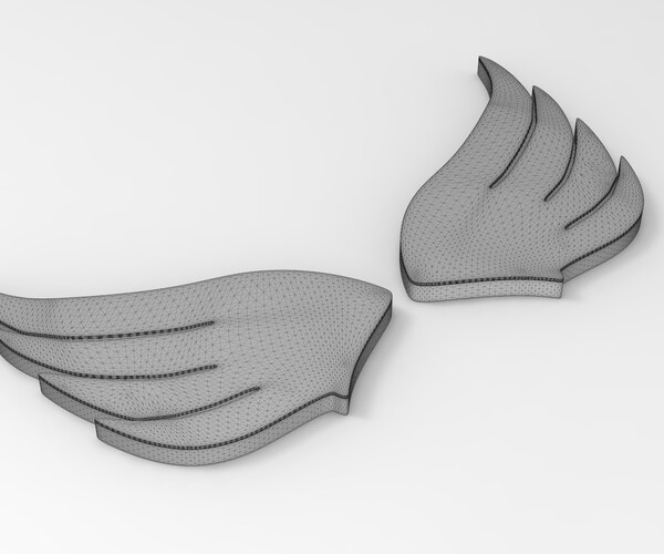 ArtStation - Wing Shape Model | Resources