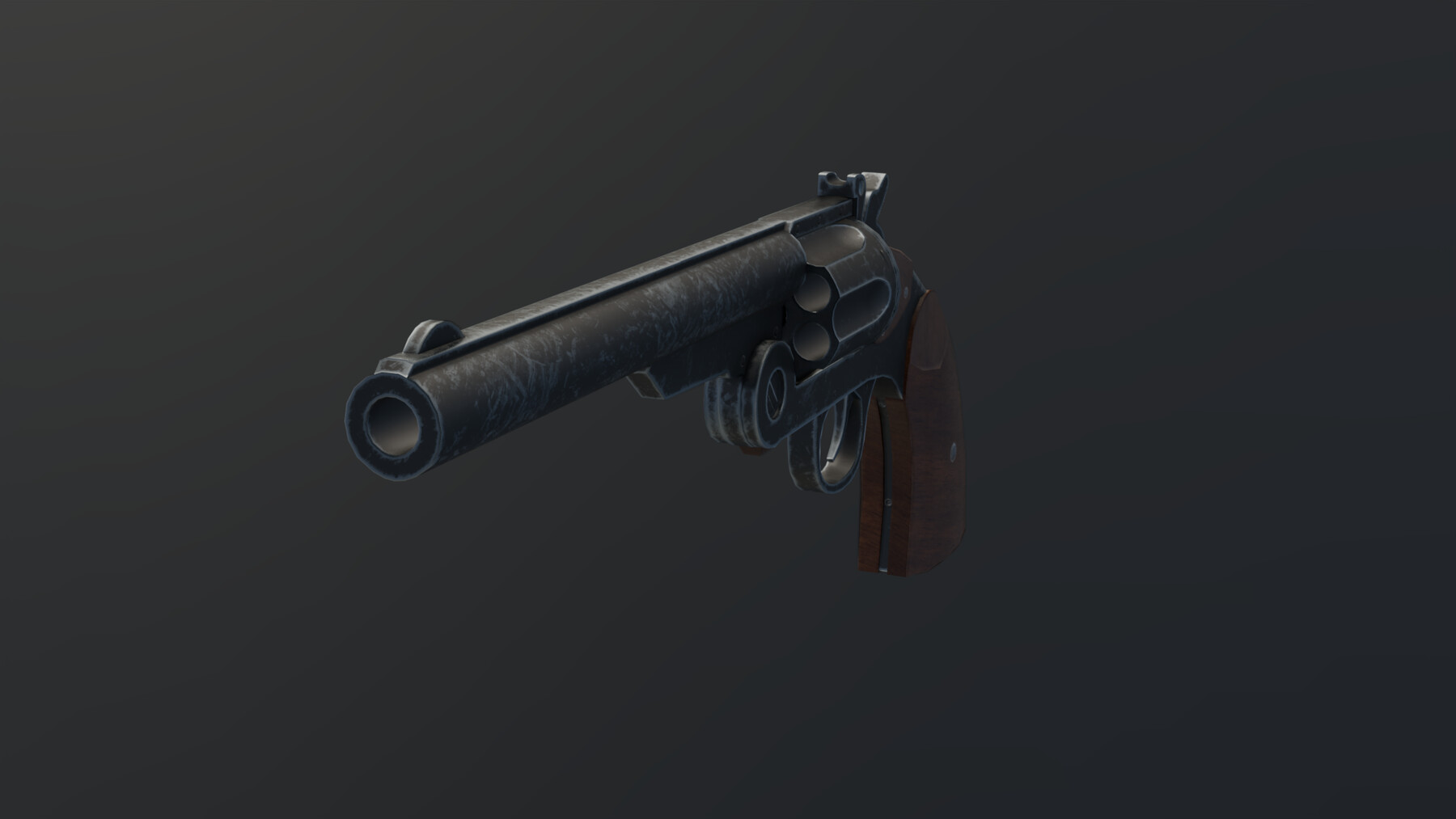 ArtStation - GameReady Schofield Revolver Rigged | Game Assets