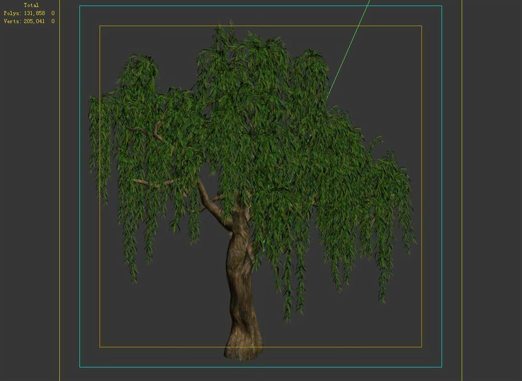 ArtStation - Forest Plant - Willow Tree 93 | Game Assets