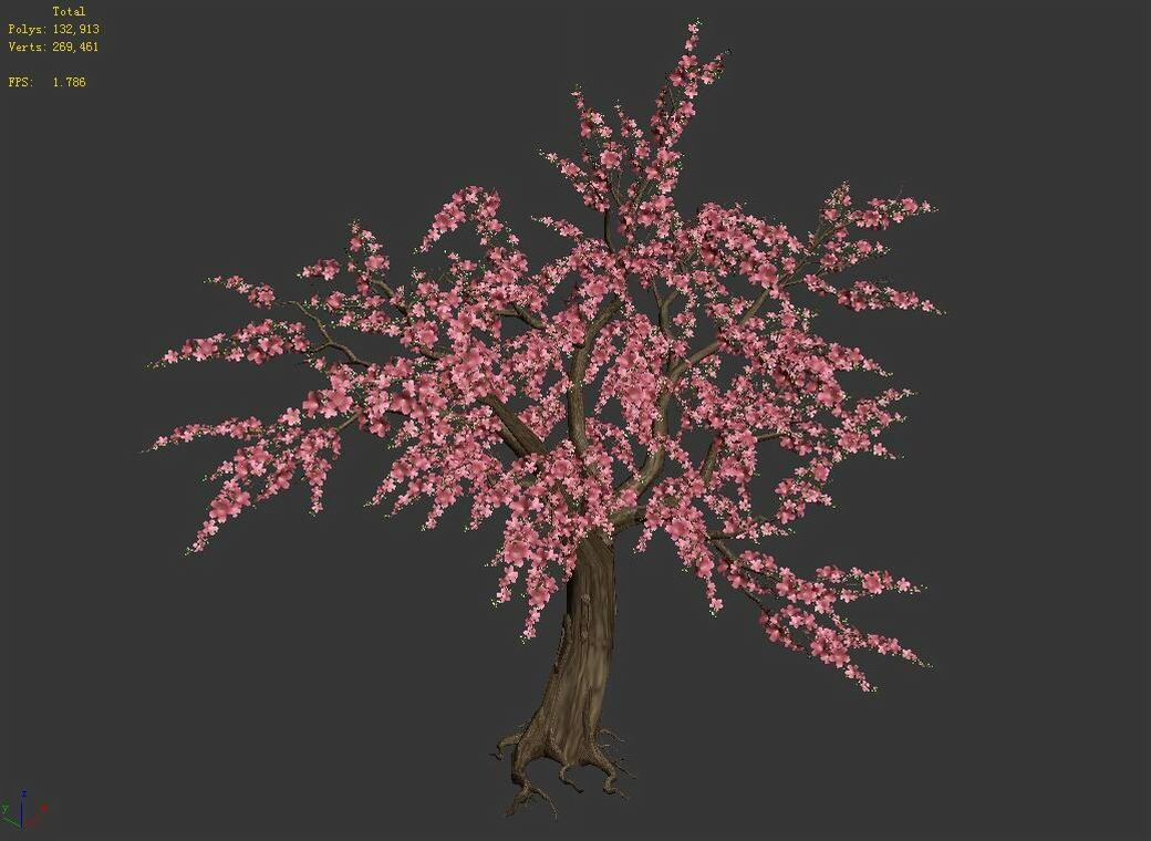 ArtStation - Peach Tree 68 | Game Assets