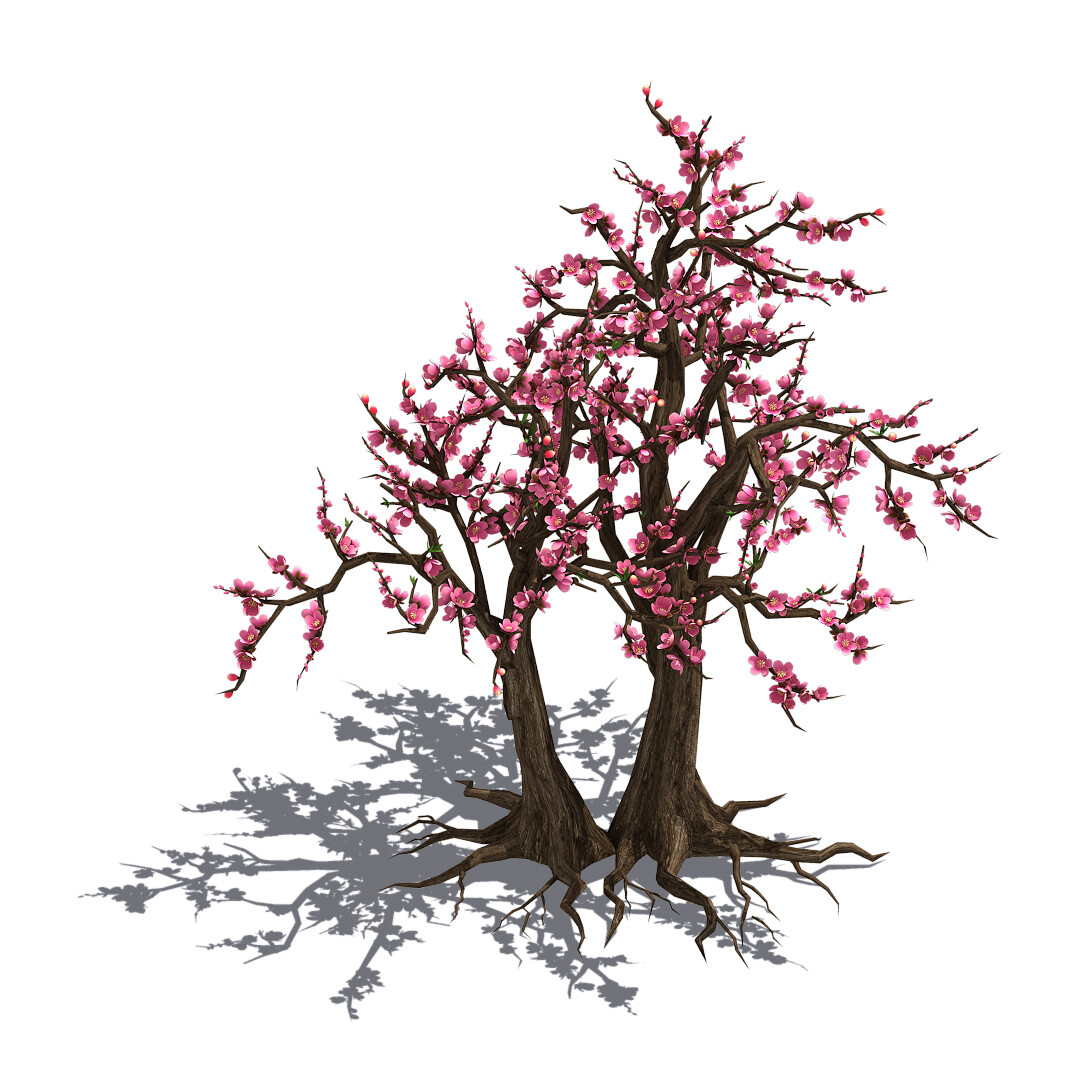 ArtStation - Peach Tree 336 | Game Assets