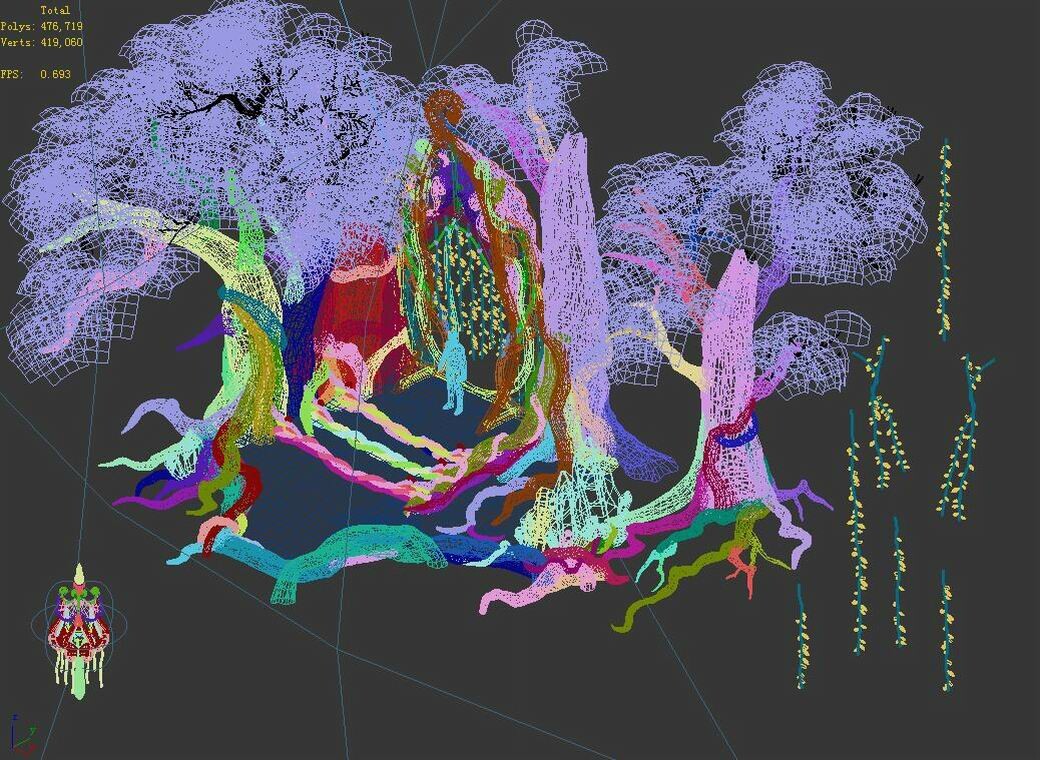 ArtStation - Leprechaun Forest - Tree Miracle 01 | Game Assets