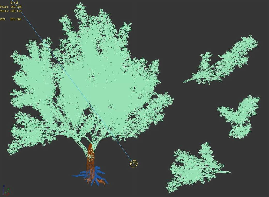 ArtStation - Moon Temple - Tree 03 | Game Assets