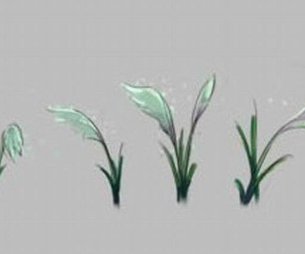 ArtStation - Yunmengze - Setaria 21 | Game Assets