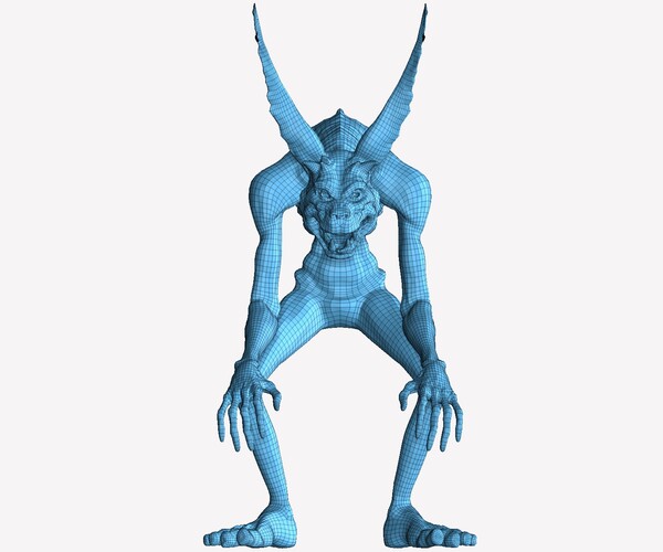 ArtStation - Demon from Scooby Doo | Resources