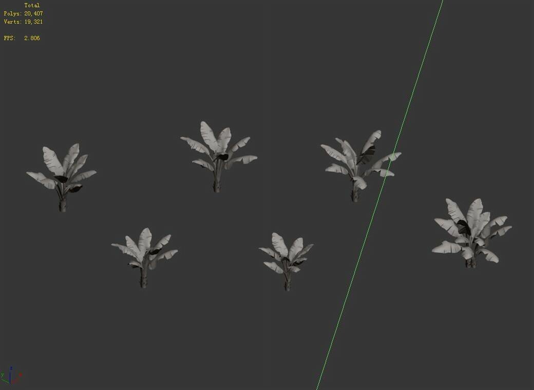 ArtStation - Plant - Plantain Tree 067 | Game Assets