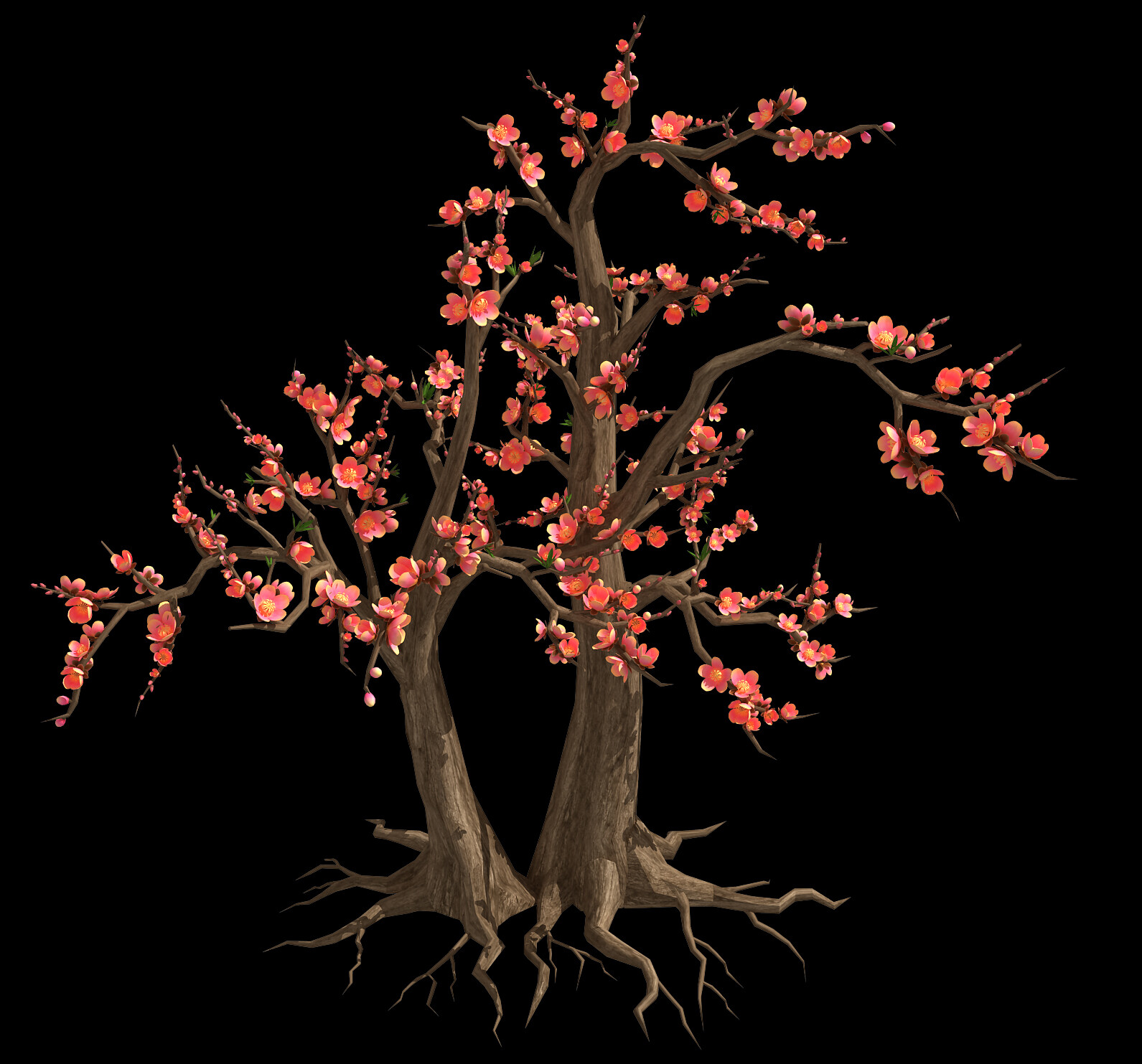 ArtStation - Plant - Tree 23 | Game Assets