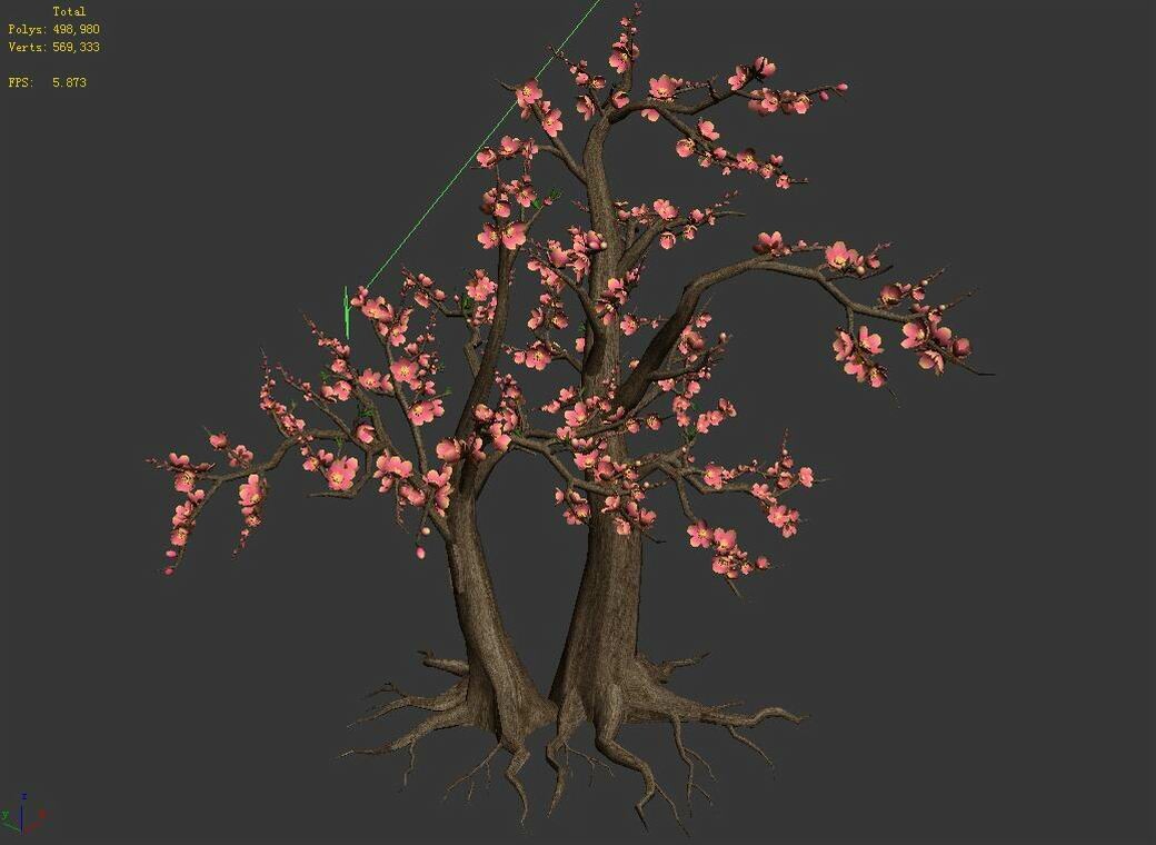 ArtStation - Plant - Tree 23 | Game Assets