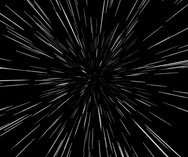ArtStation - Stars Warp Drive Effect VFX Particle System | Game Assets