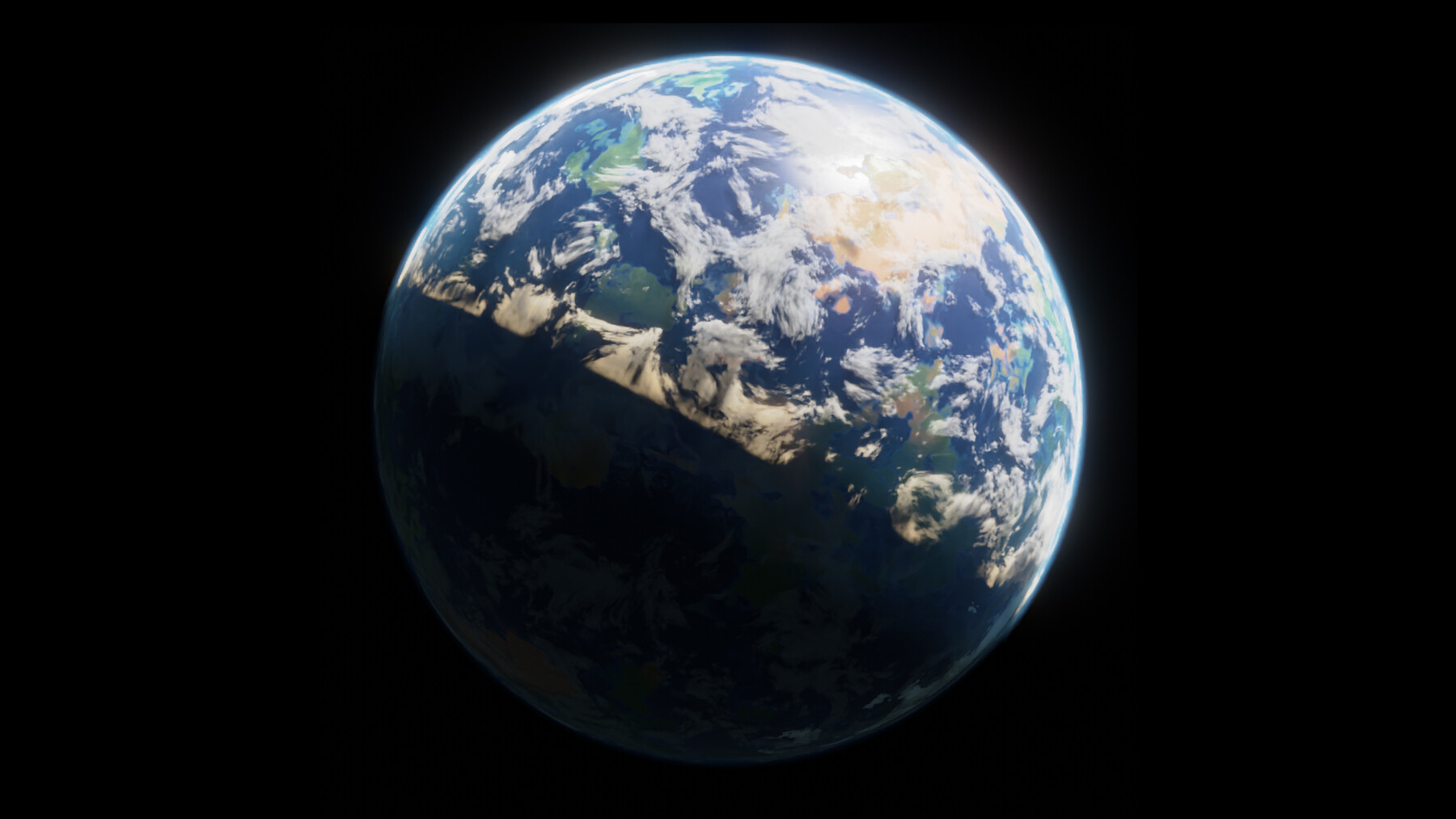 ArtStation - Procedurally Generated Planets in Blender | Resources