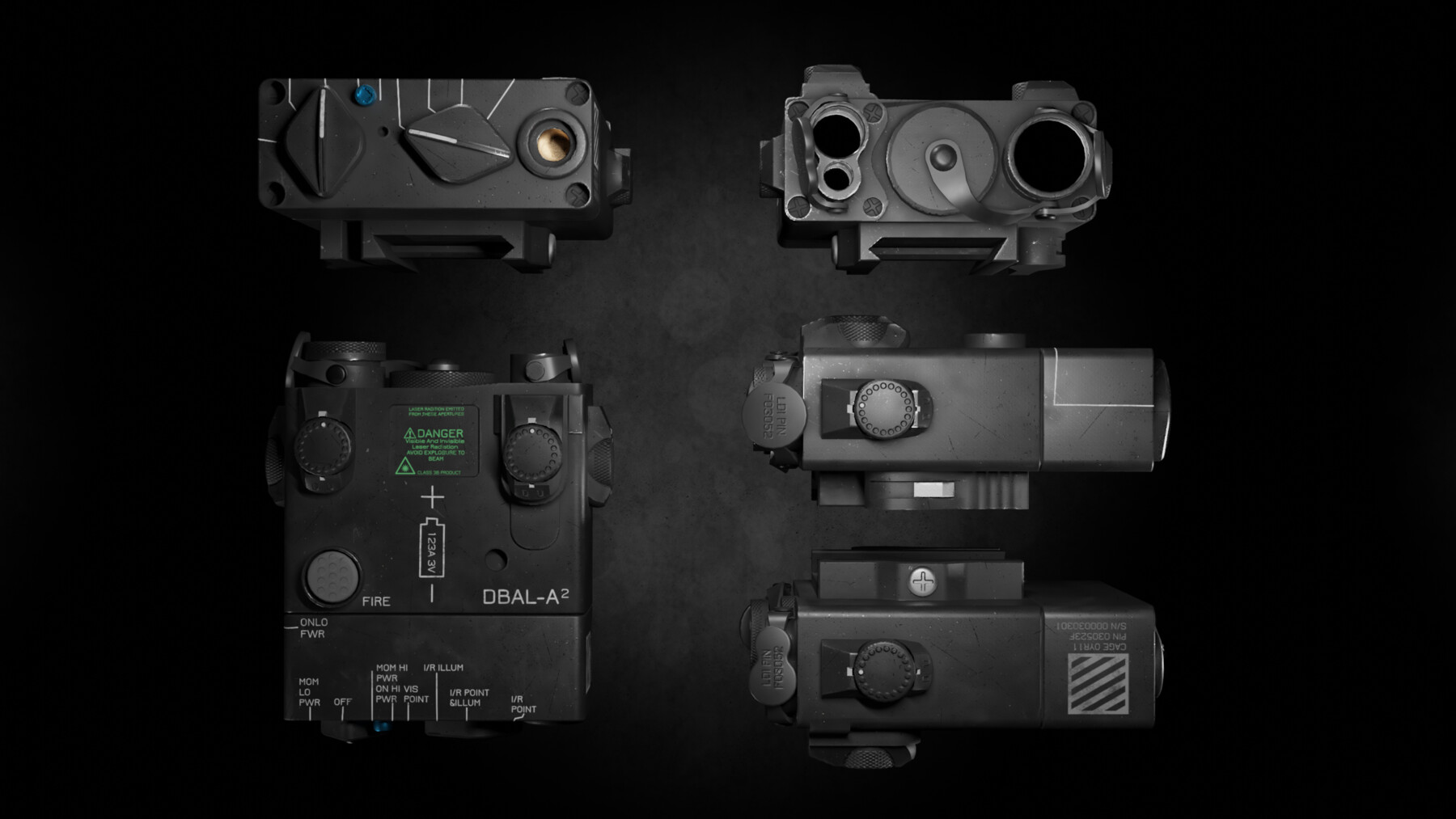 ArtStation - DBAL-A2 | Game Assets