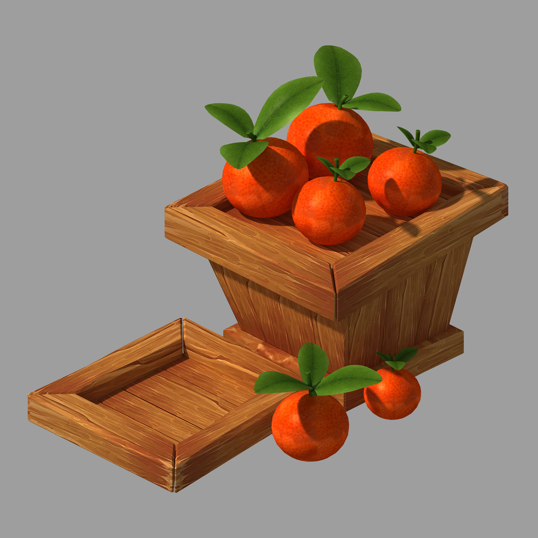 ArtStation - City - Orange Blue | Game Assets