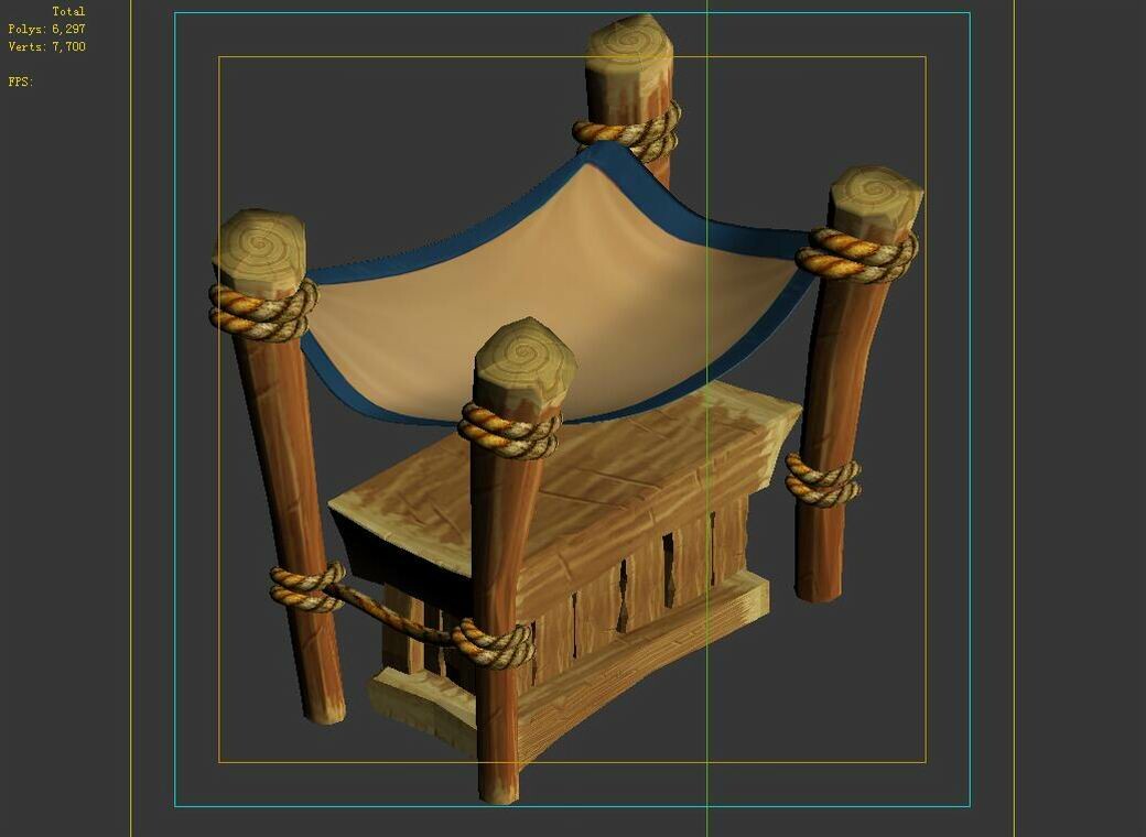 ArtStation - City-empty booth | Game Assets