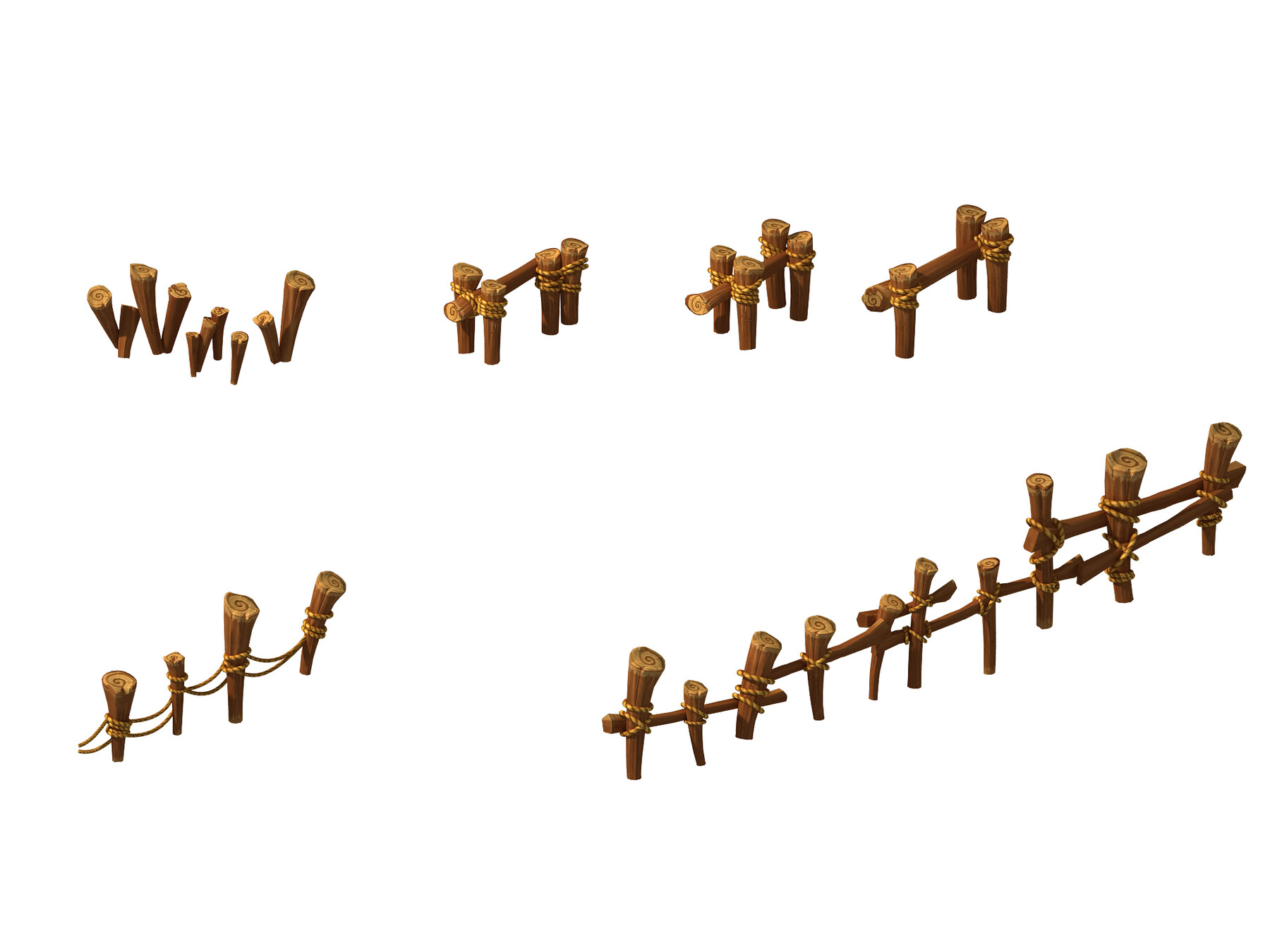 ArtStation - City - Wood Bar | Game Assets