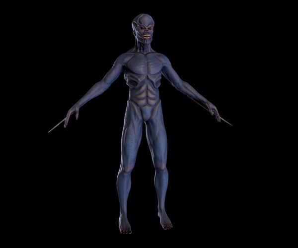 ArtStation - Alien Assassin | Game Assets