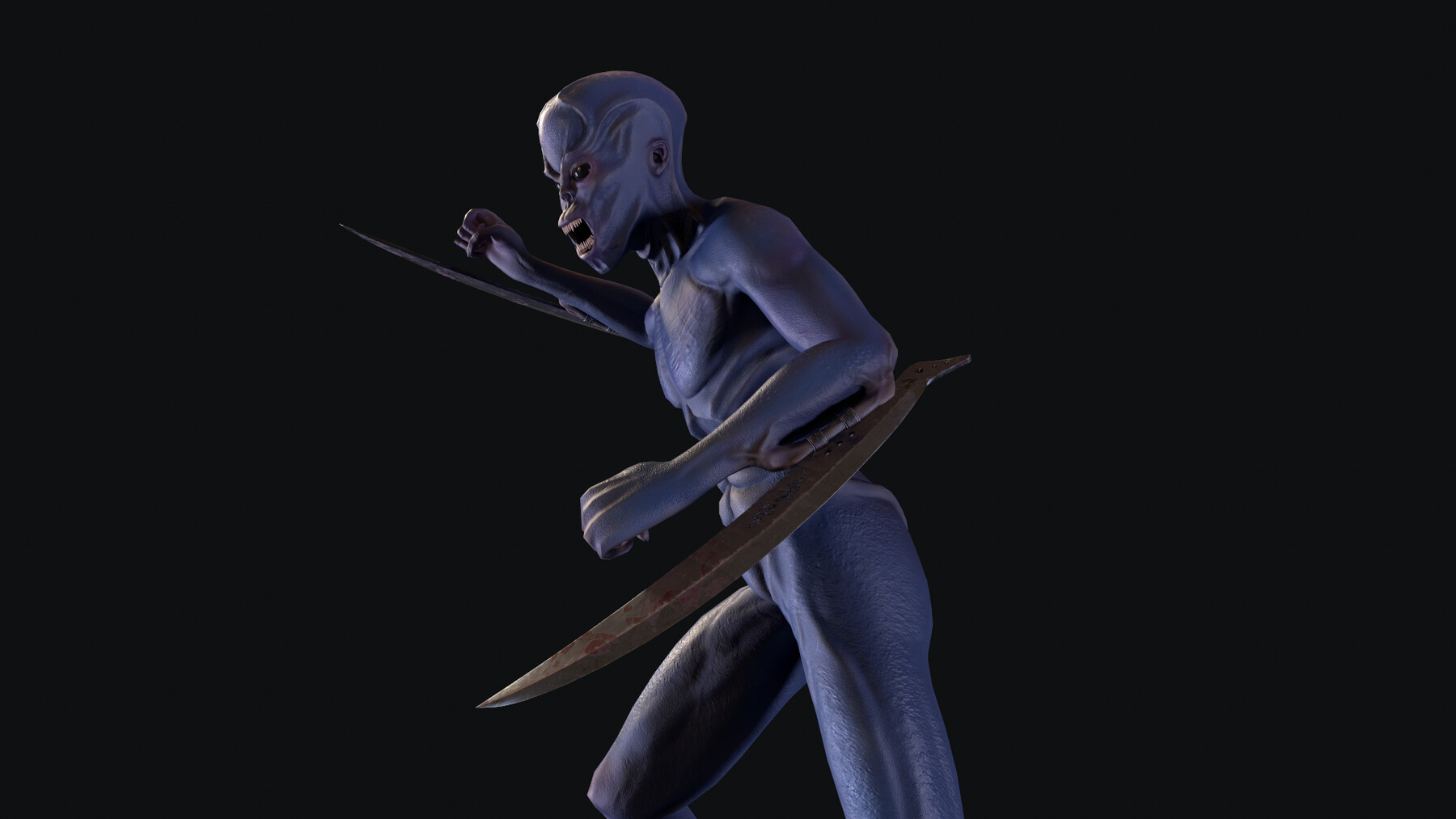 ArtStation - Alien Assassin | Game Assets