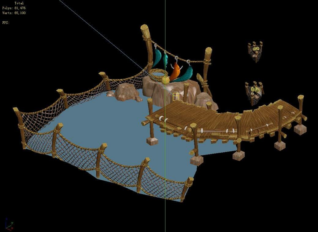 ArtStation - City - Fish Farm | Game Assets