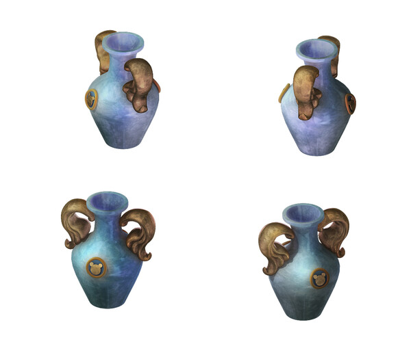 ArtStation - Player Family - Vase 01 | Game Assets