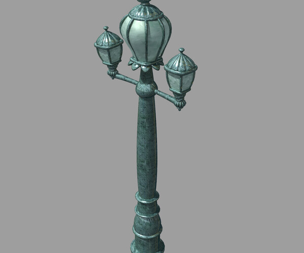 ArtStation - main city - street lights 03 | Game Assets