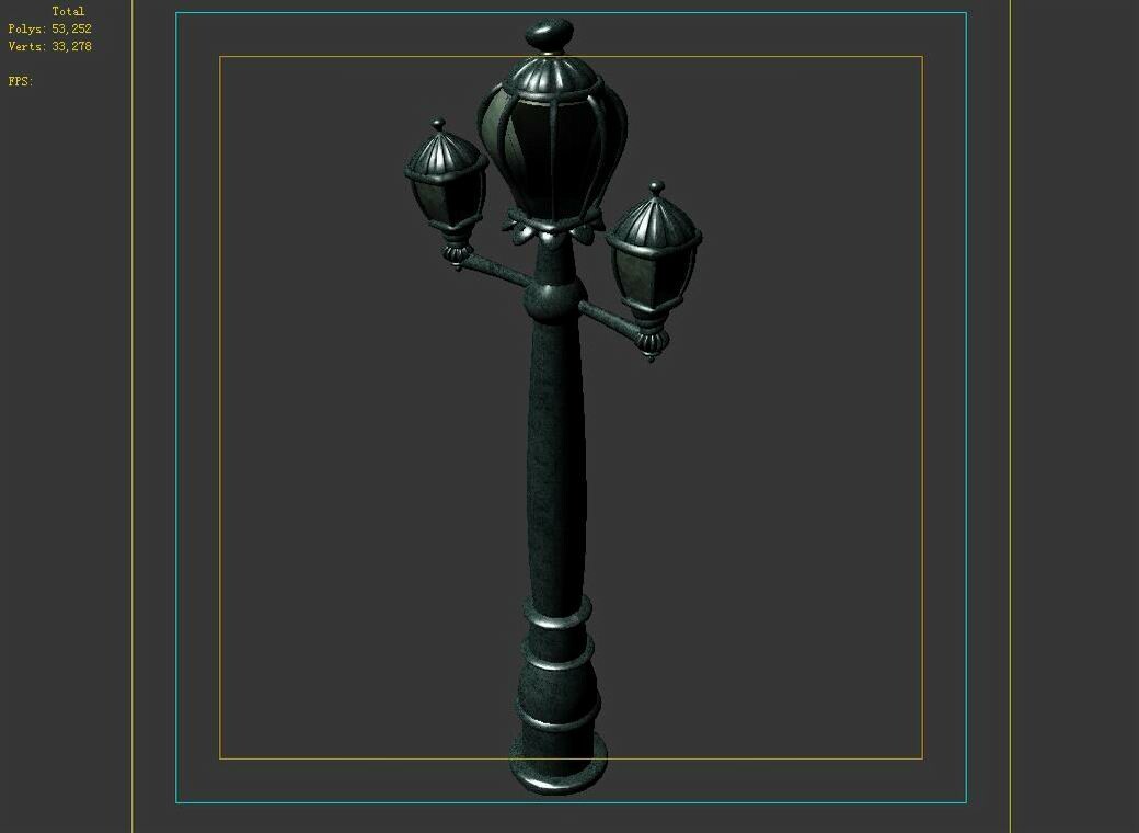 ArtStation - main city - street lights 03 | Game Assets