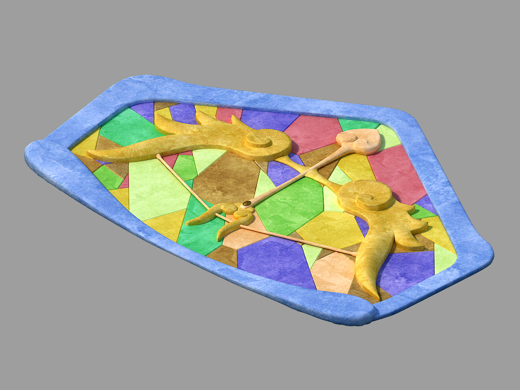 ArtStation - main city - shooting station base | Game Assets