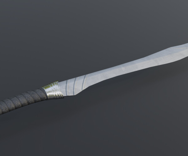 ArtStation - Fantasy Sword Low-Poly | Game Assets