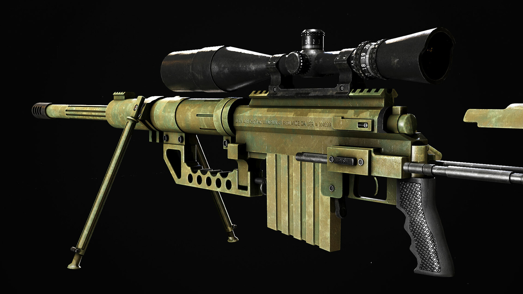 ArtStation - Cheytac M200 | Game Assets