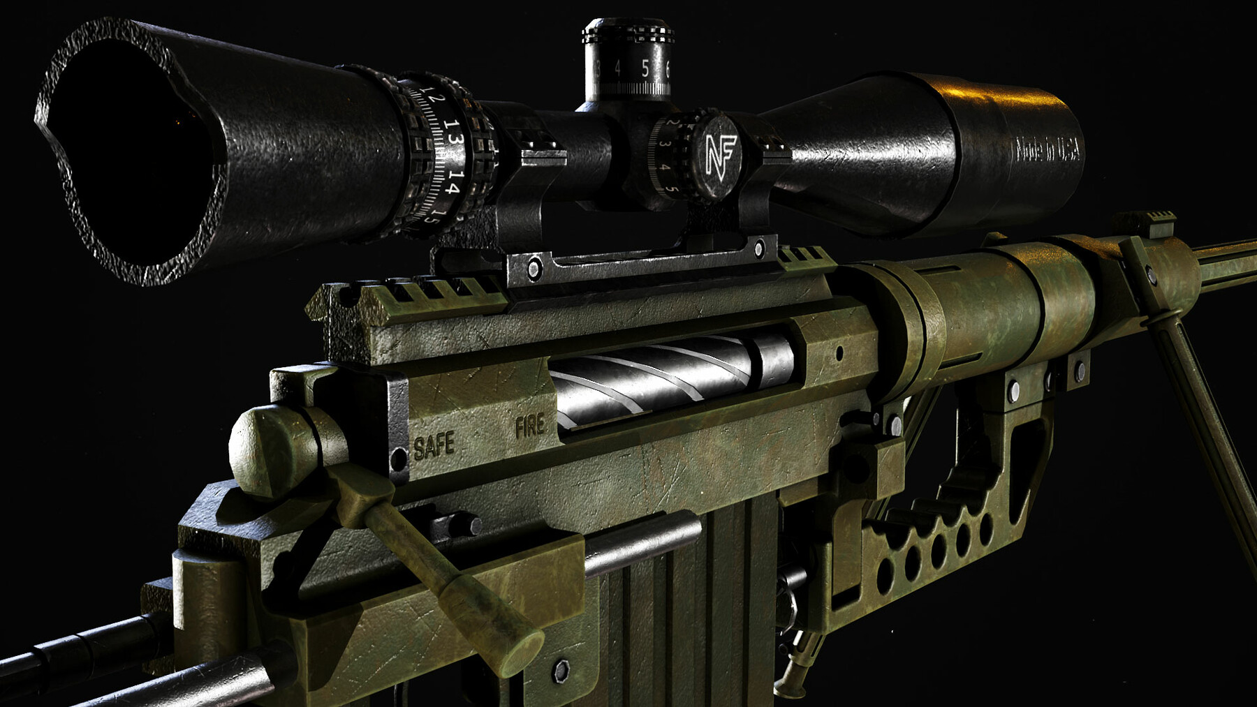 ArtStation - Cheytac M200 | Game Assets