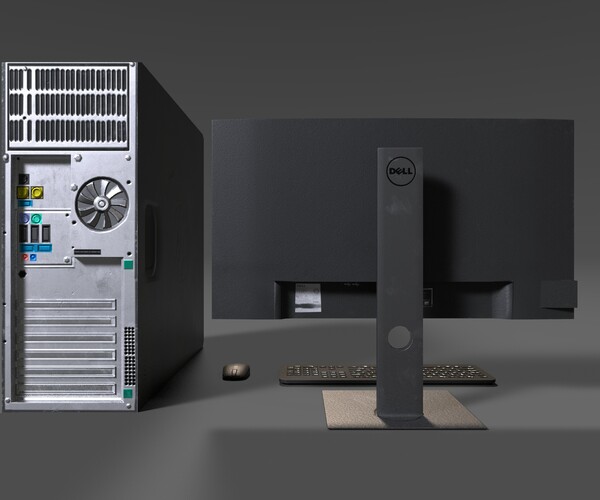 ArtStation - Computer for Game | Game Assets