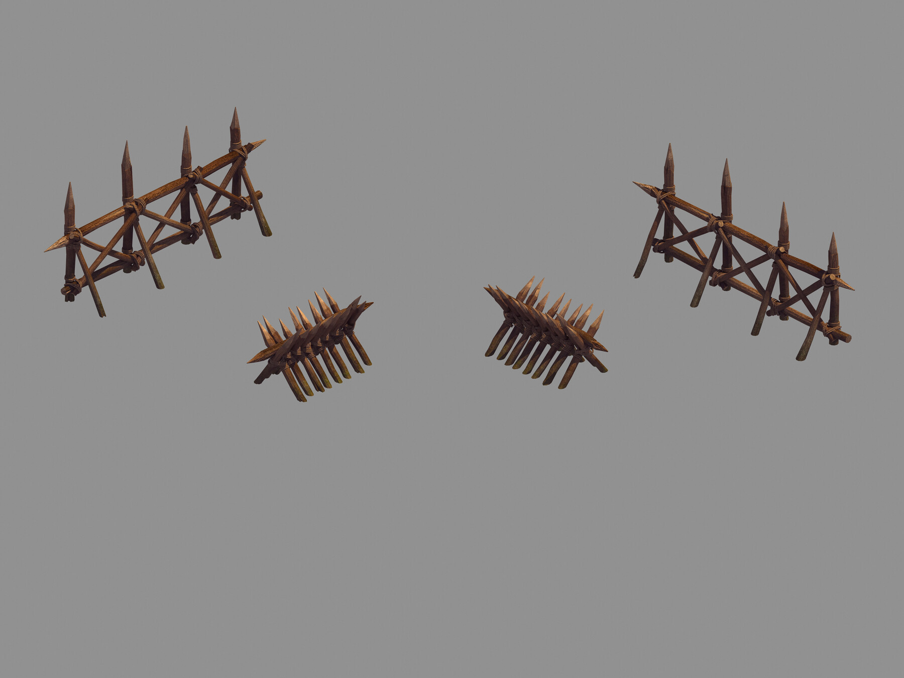 ArtStation - Barracks guard - fence 63 | Game Assets